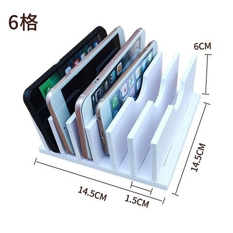 Thickened Multiple Mobile Phone Storage Rack Desktop iPad Tablet Rack ...