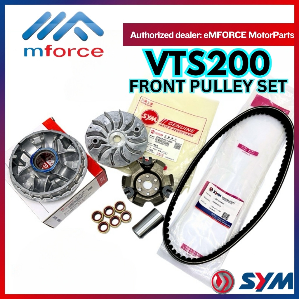 SYM VTS200 VTS 200 ELEGEN 150 FRONT CVT PULLEY AUTO HOUSING ALLOY ALOY ...