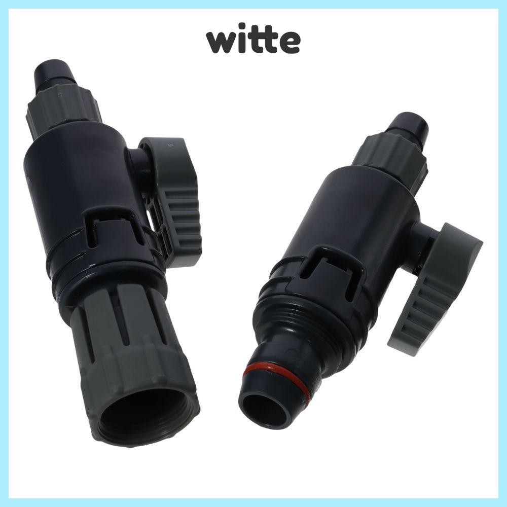 WITTE Aquarium Filter Connector, Quick Release Double Tap Water Control ...