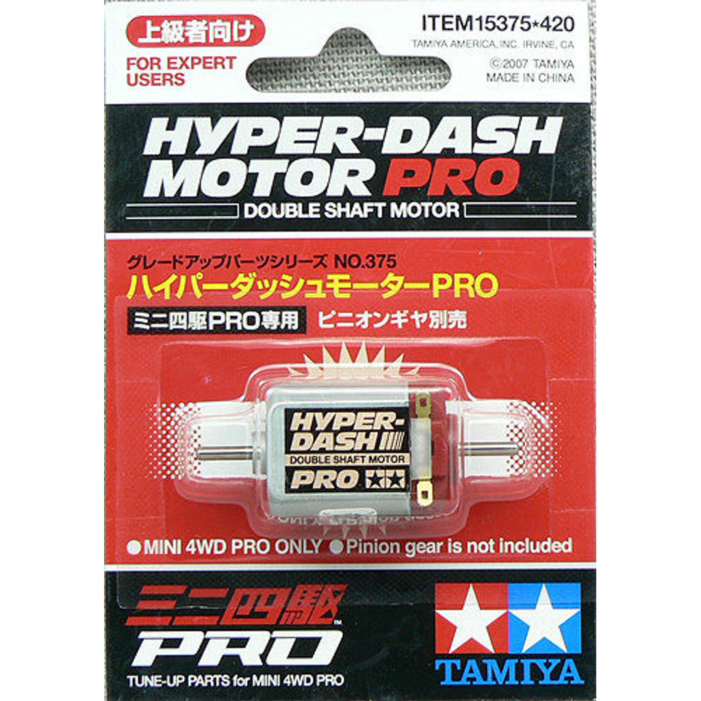 Tamiya 15375 Mini 4WD Hyper-Dash Motor PRO (Double Shaft Motor ...