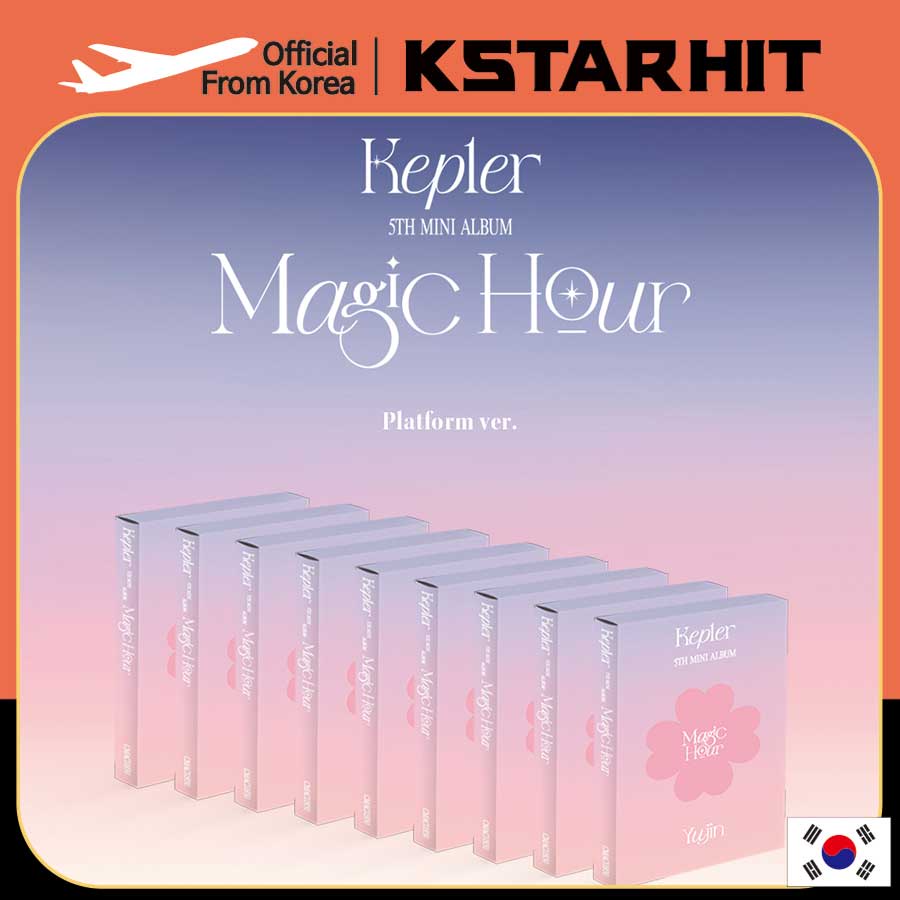 (Platform /Member ver) Kep1er - 5th mini album[Magic Hour] | Shopee Malaysia