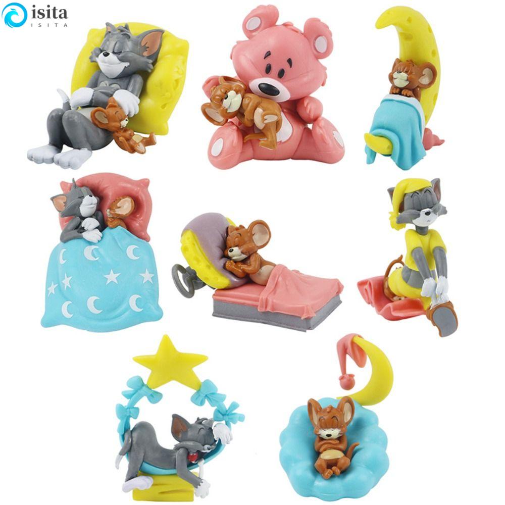 ISITA Cat and Mouse Figure Cute Creative Cake Baking Gift Car ...