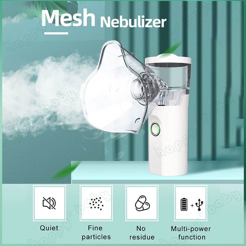Portable Nebulizer Machine for Kids & Adult Asthma Inhaler Atomizer ...