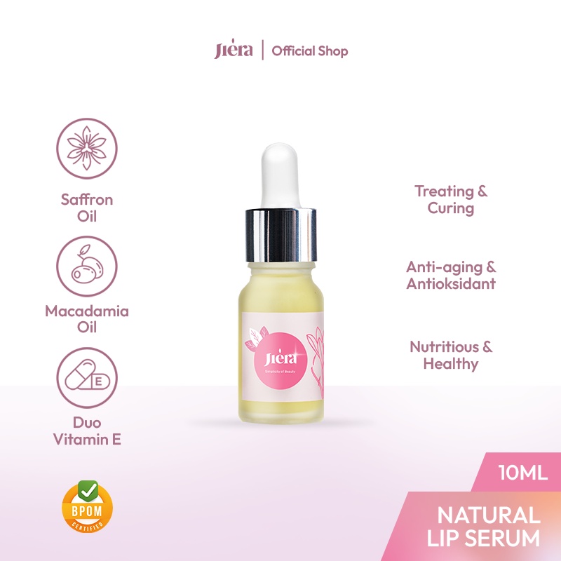 JIERA Natural Lip Serum 10ml | Shopee Malaysia