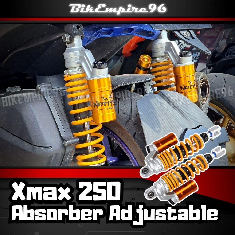 Yamaha Xmax V2 2023 Xmax V1 17-22 NottyBoy Motorcycle Rear Shock 350mm ...