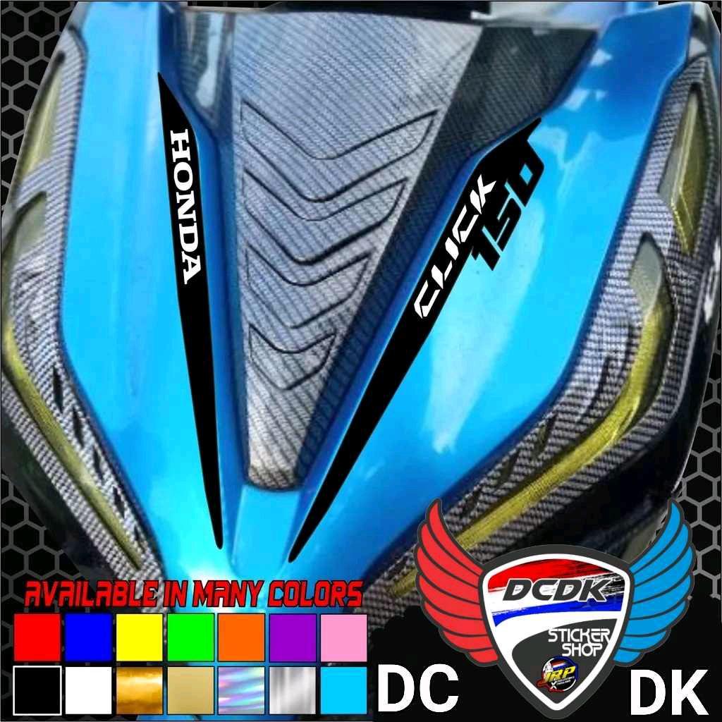 honda click front sticker linings for 125/150i diecut waterproof ...