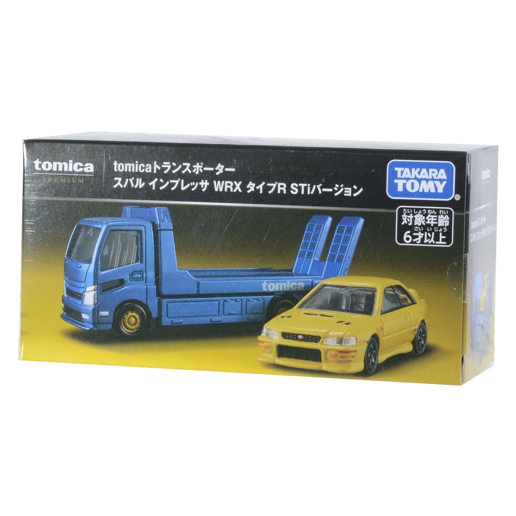Takara Tomy Tomica Transporter Subaru Impreza WRX Type R STi Version ...