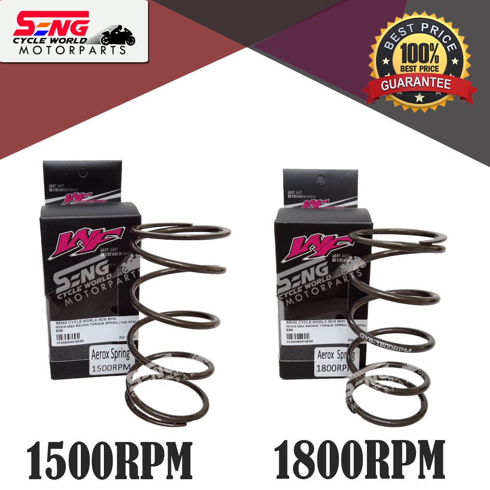 YAMAHA NVX / N MAX RACING TORQUE SPRING (1500 RPM / 1800 RPM) WF ESR ...
