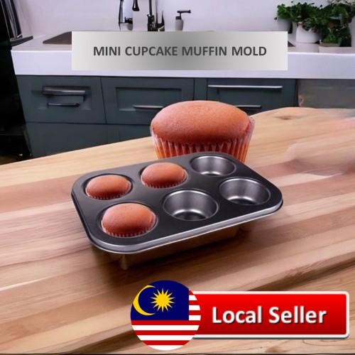 Cupcake Aluminum Mold Non Stick Baking Tray Cake Bakeware Mini Muffin ...