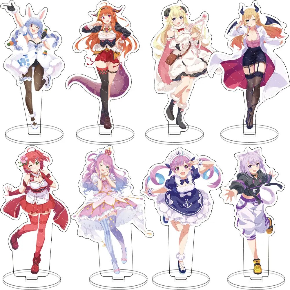 Anime Standee Model Hololive Vtuber Pekora Rushia Hosimati Suisei ...