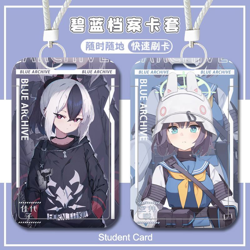 [Blue Archive]> Student card holder> Meal card holder> Campus card> ID ...