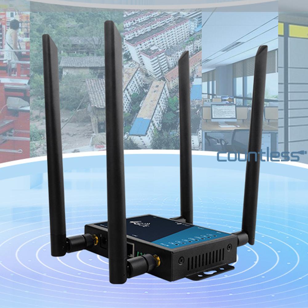 300Mbps 4G Wireless Router Industrial Grade 4G Broadband Wireless ...