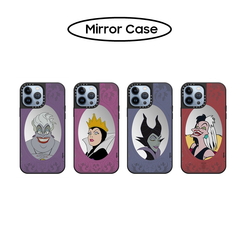 Casetify Disney Villains Single Mirror Soft Silicone Case Cover For ...