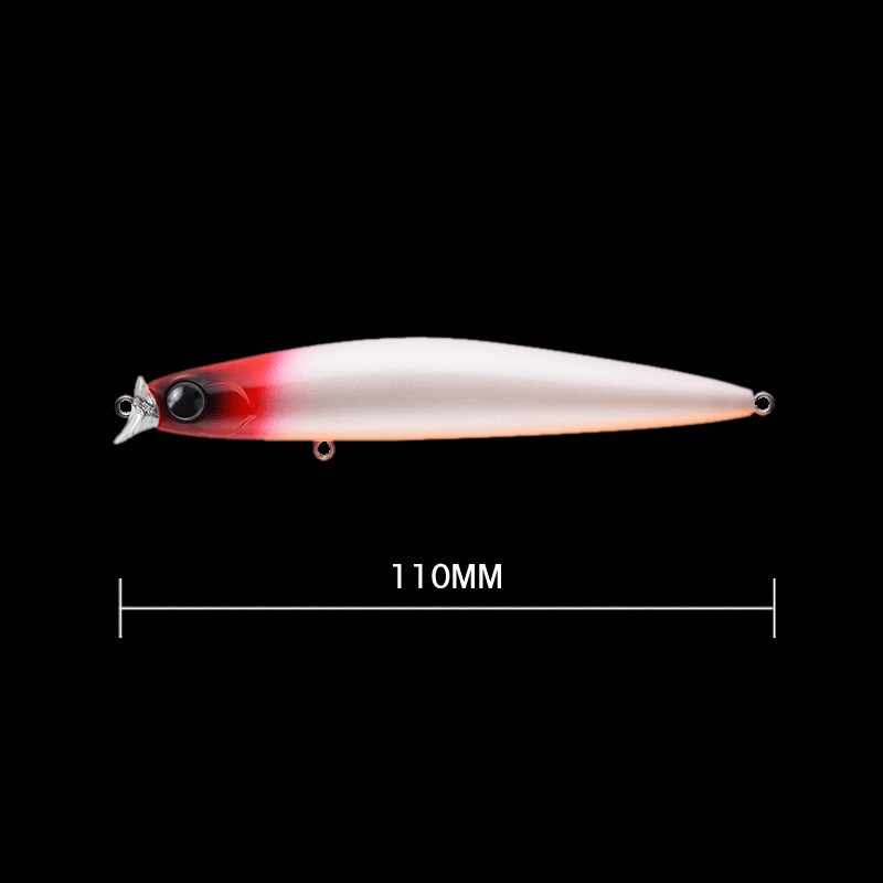 Lure Fishing Gear Fishing Bait Minnow Lure Minnow Long Shot Minnow 110mm/17g Sea Fishing Minnow ...