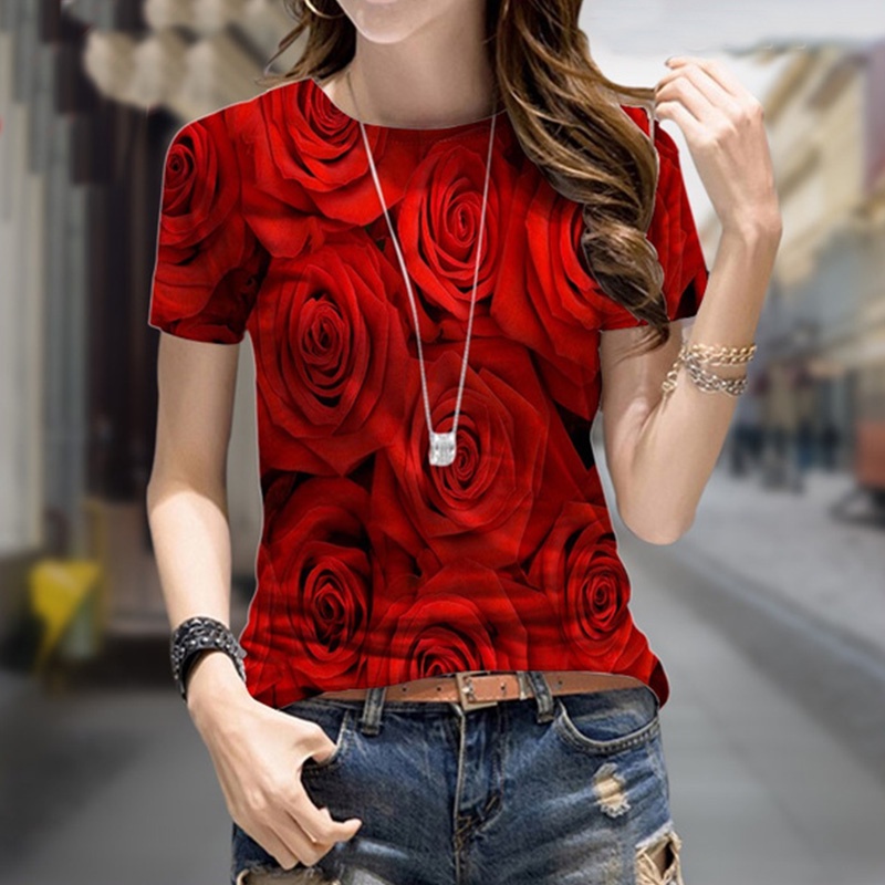 Summer Trend Male/Female Essentials T-shirts With Short Sleeves Very ...