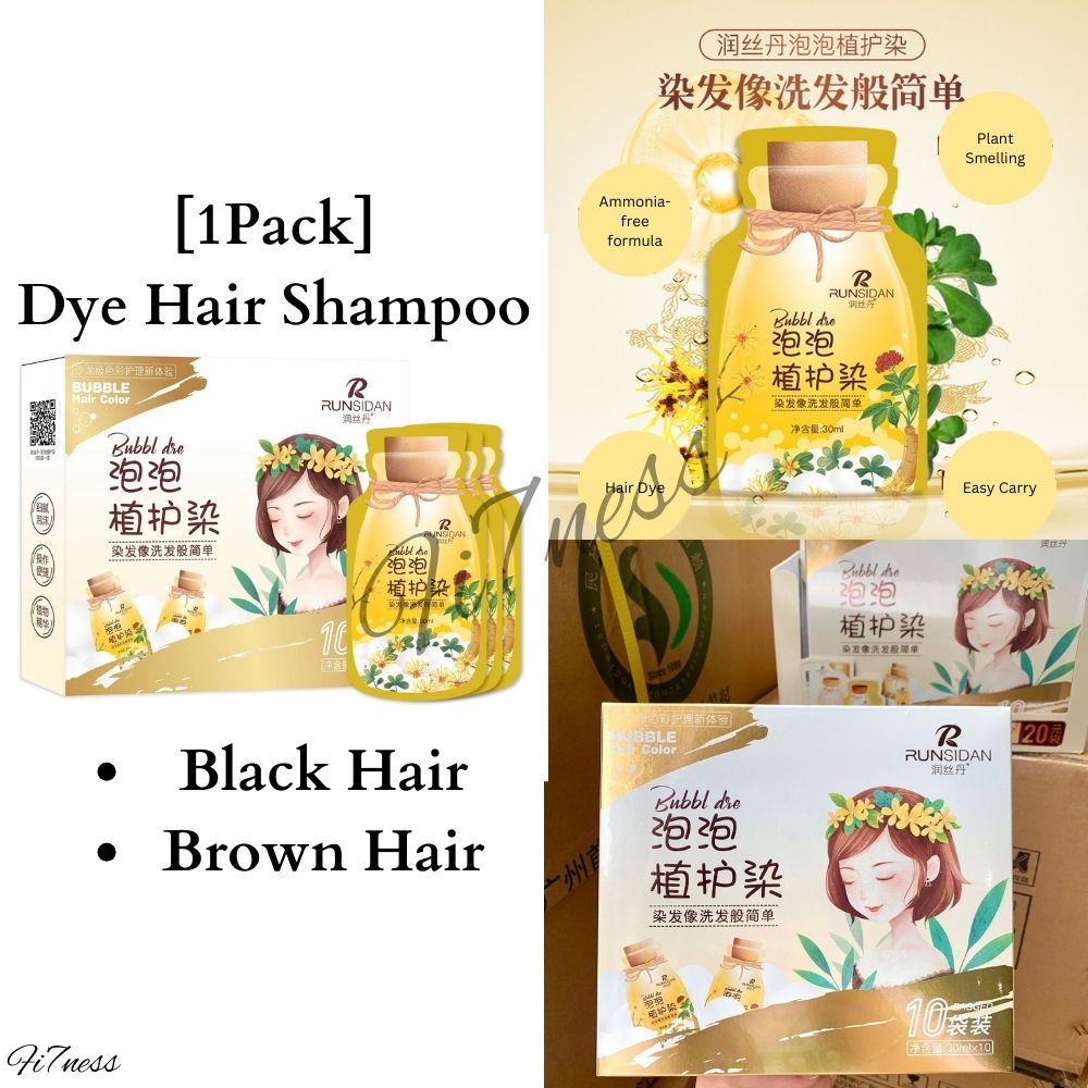 Bubble Dye Shampoo Black Hair Dye Hair Dye Shampoo Hair Color Dye ...