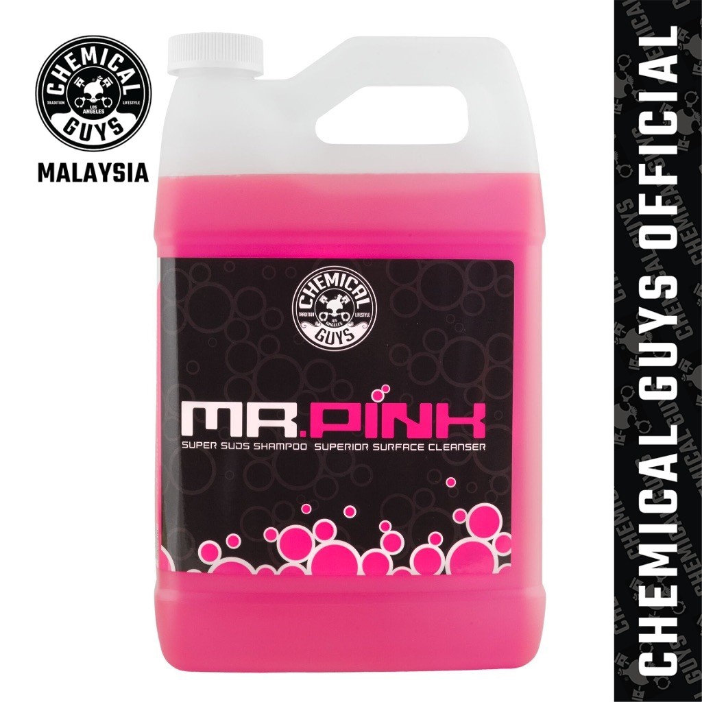 Chemical Guys Mr. Pink Super Suds Shampoo And Superior Surface Cleaning ...