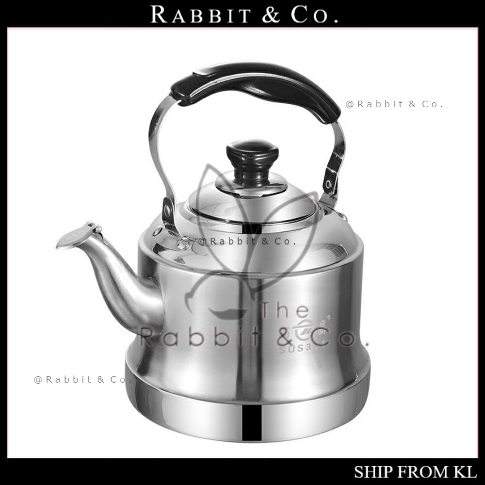 R&C 丽昌 304 Stainless Steel Whistling Kettle with Tea Infuser Golden ...