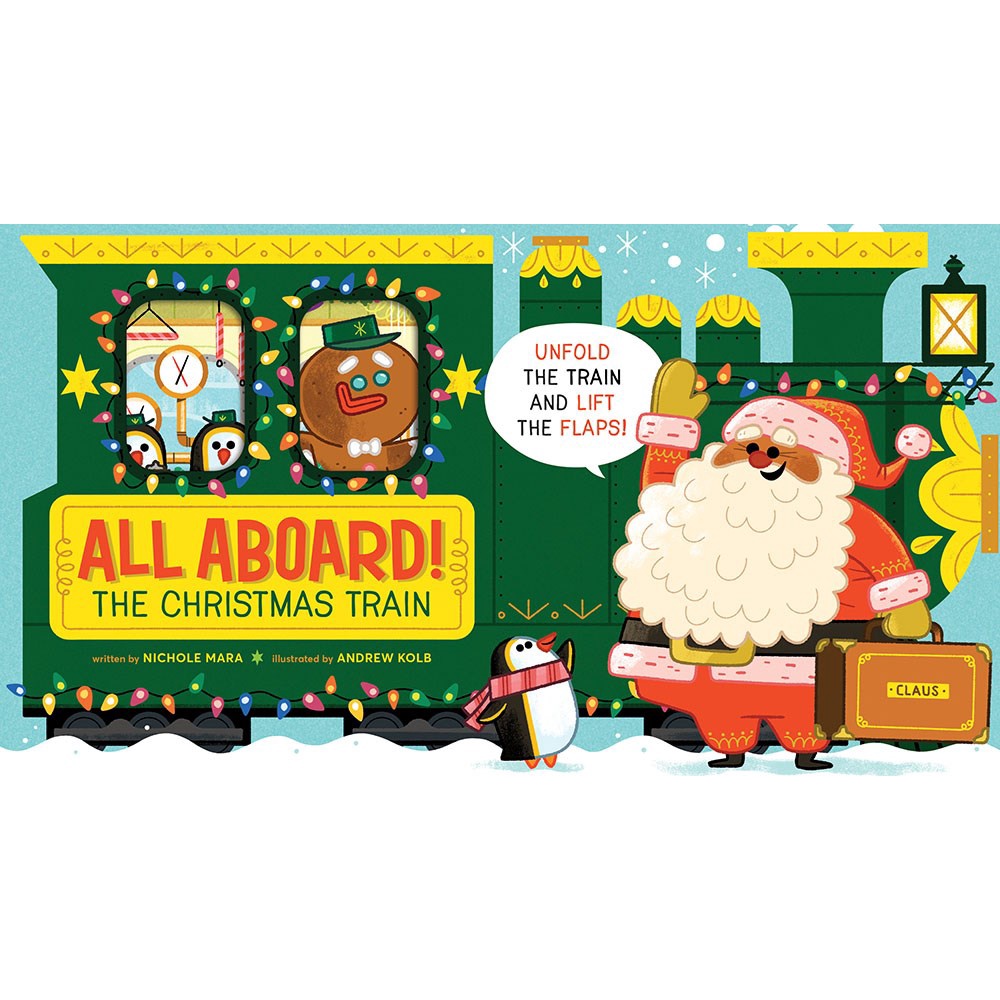All Aboard the Christmas Train (Hard Page Book)/Nichole Mara [Sanmin ...