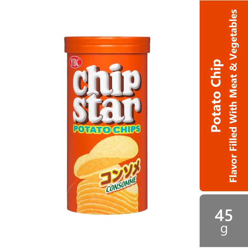 YBC Chip Star S 45g ( Consomme Nori Shio ) | Flavor Filled With Meat & Vegetable | Shopee Malaysia