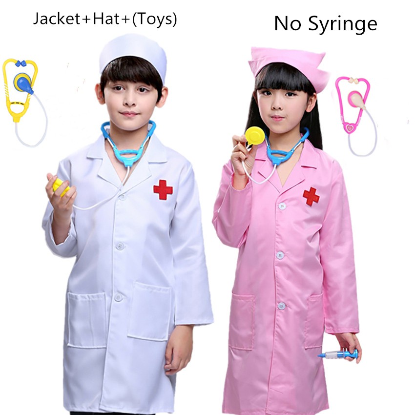 Fashionfox kids Kids Children Halloween Doctor Nurse Role play Cosplay ...
