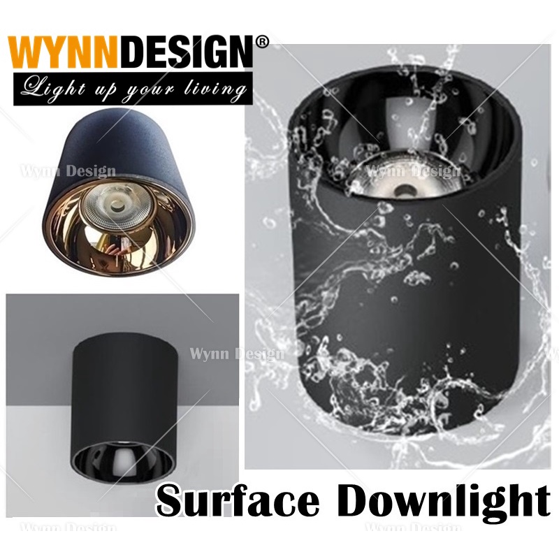 Wynn Design Outdoor Surface Downlight Weatherproof IP65 High Power ...