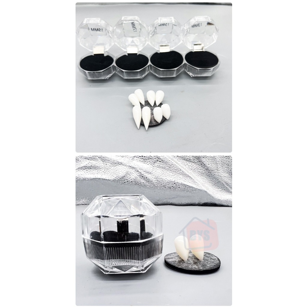 BYS Halloween Cosplay Fake Blood Plasma Fake Vampire Teeth Scar Wax ...