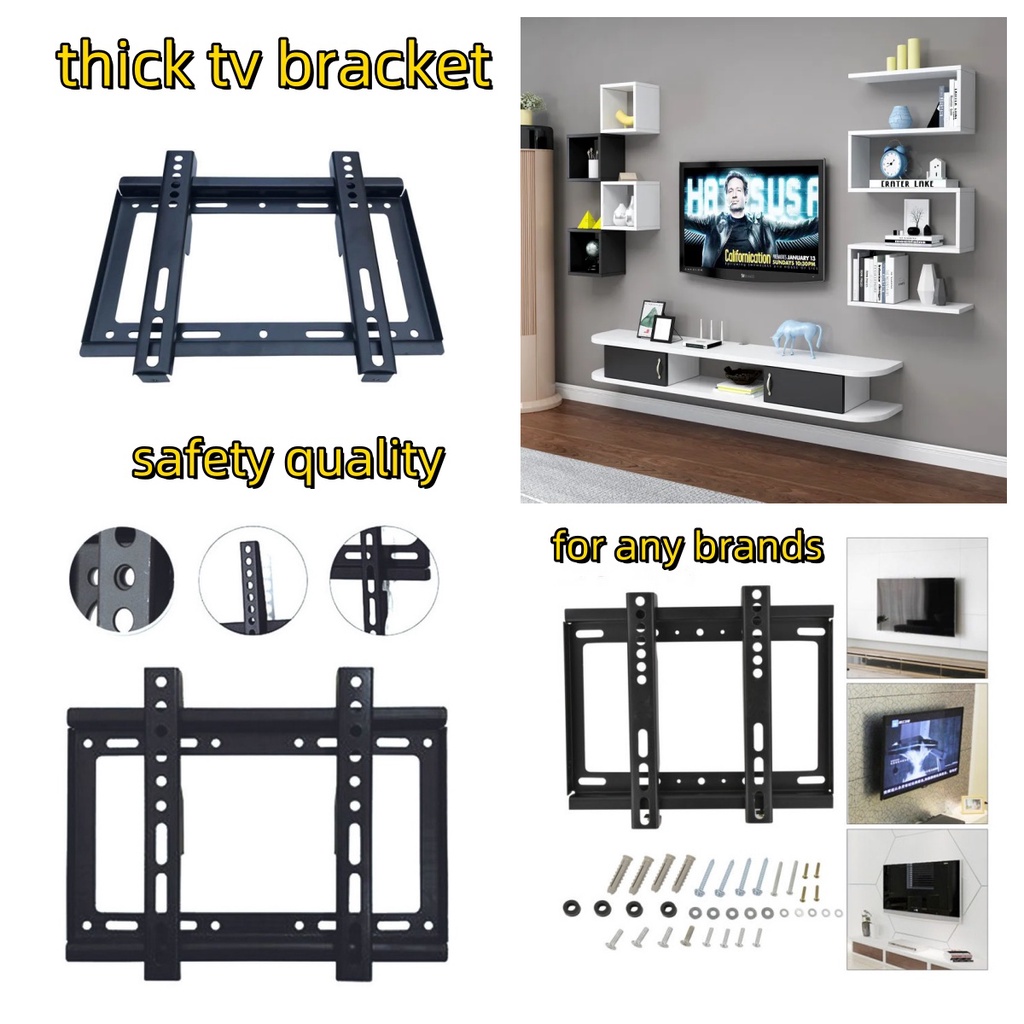14'' - 42'' standard tv bracket universal television tv bracket multi ...