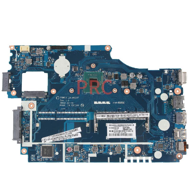 For ACER Aspire E1-510 Laptop Motherboard with Celeron N2820 N2920 N3520 Z5WE3 LA-A621P ...