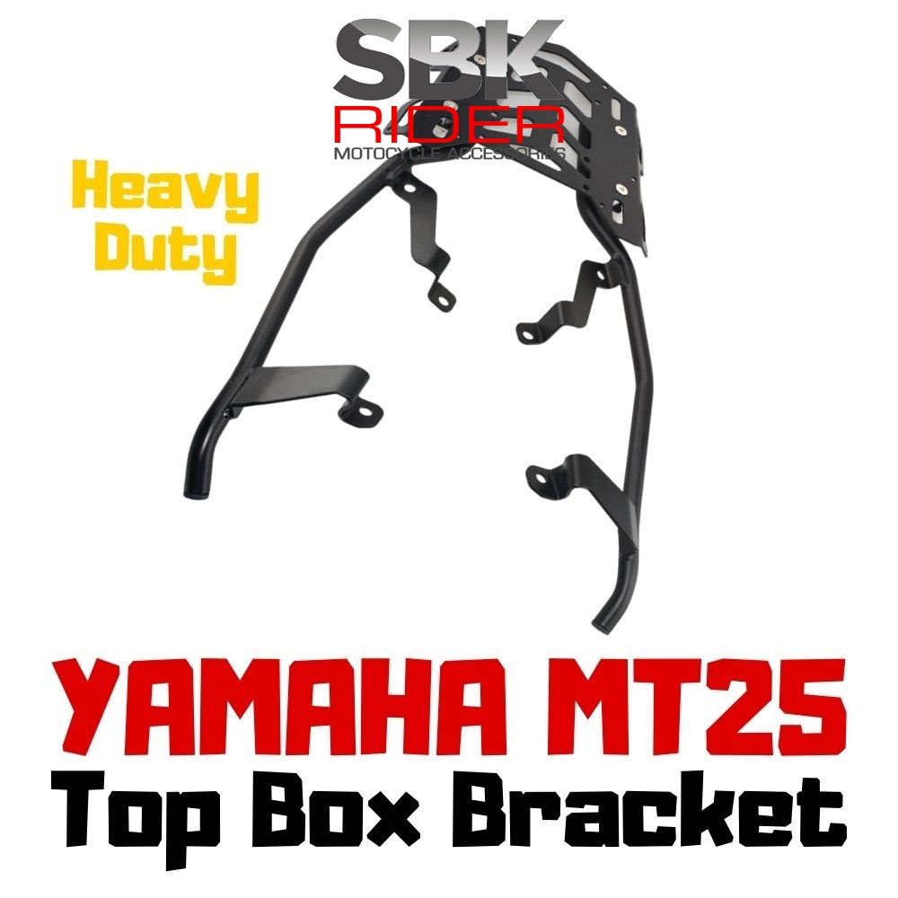 Yamaha MT25 Top Box Bracket Heavy Duty Top Box Bracket Motorcycle ...