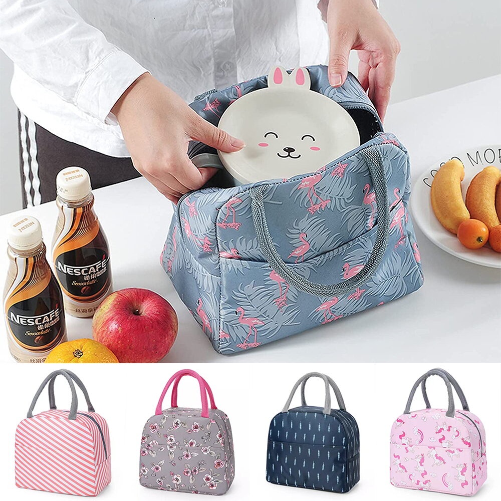 Functional Portable Lunch Bag Insulated Travel Lunch box High Capacity ...
