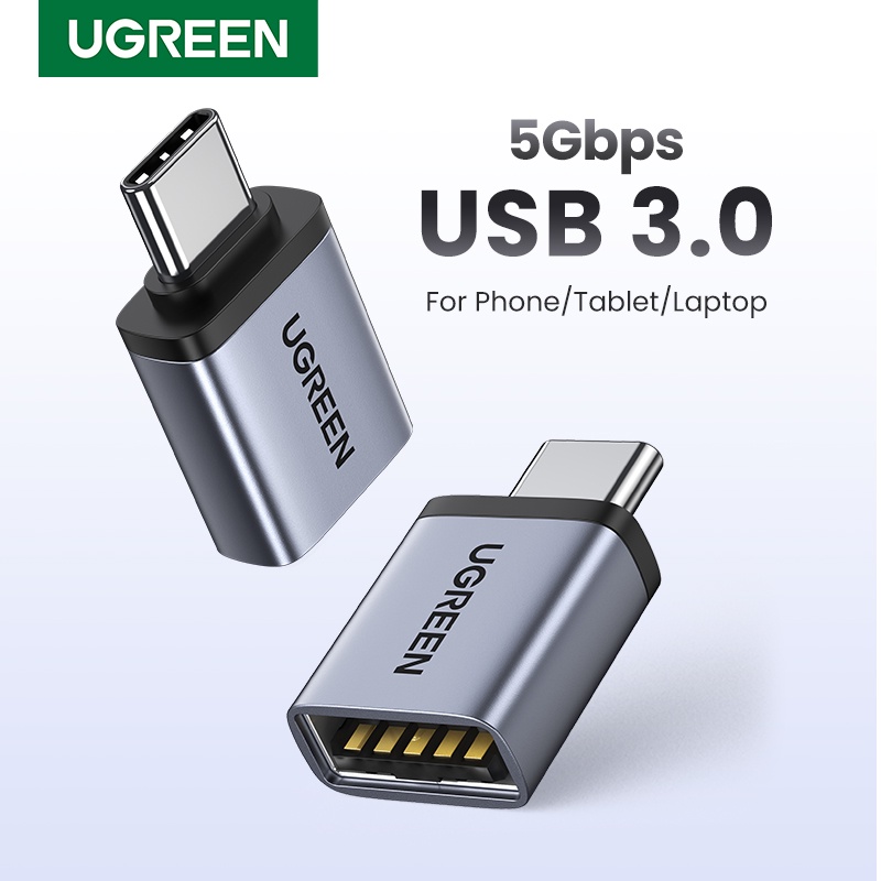 UGREEN USB C OTG Adapter Fast USB 3.0 to Type C Adapter Otg Cable Converter For Samsung S10 Usb ...