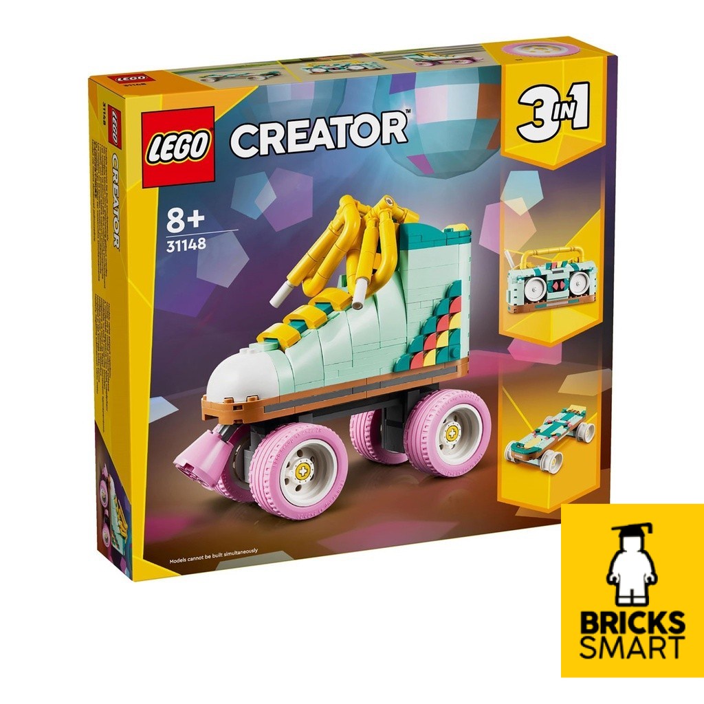 LEGO 31148 Creator Retro Roller Skate Building Toy Set (342 Pieces ...