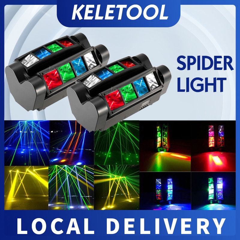 spider light RGBW Spider Light Moving Head Beam Beam DJ Stage Lighting ...