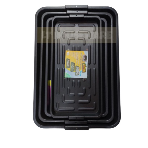 HOT🔥 Multi Use Car Boot Tray Plastic/Multipurpose Wet Dry Black/Stall ...