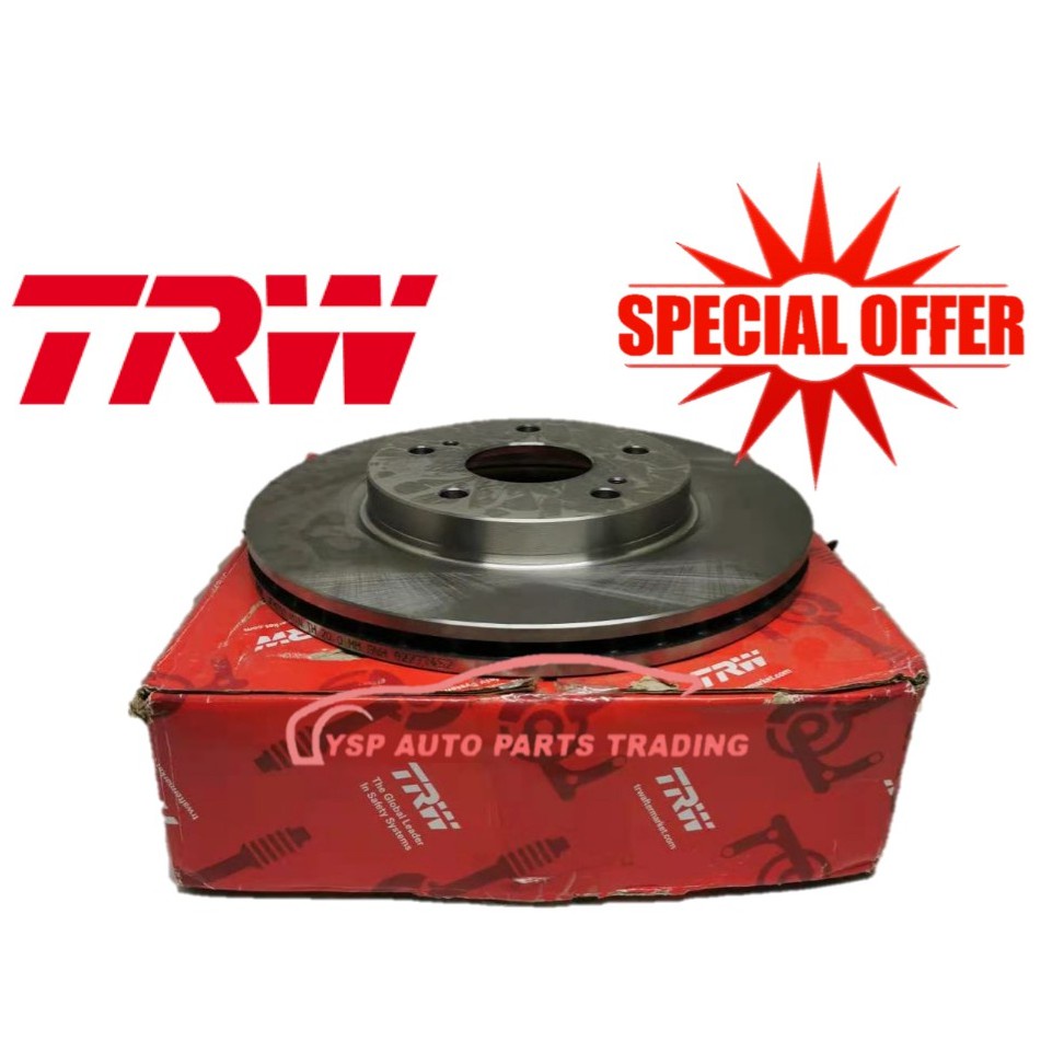 (TRW) Proton Ertiga Front Disc Brake Rotor Set | Shopee Malaysia