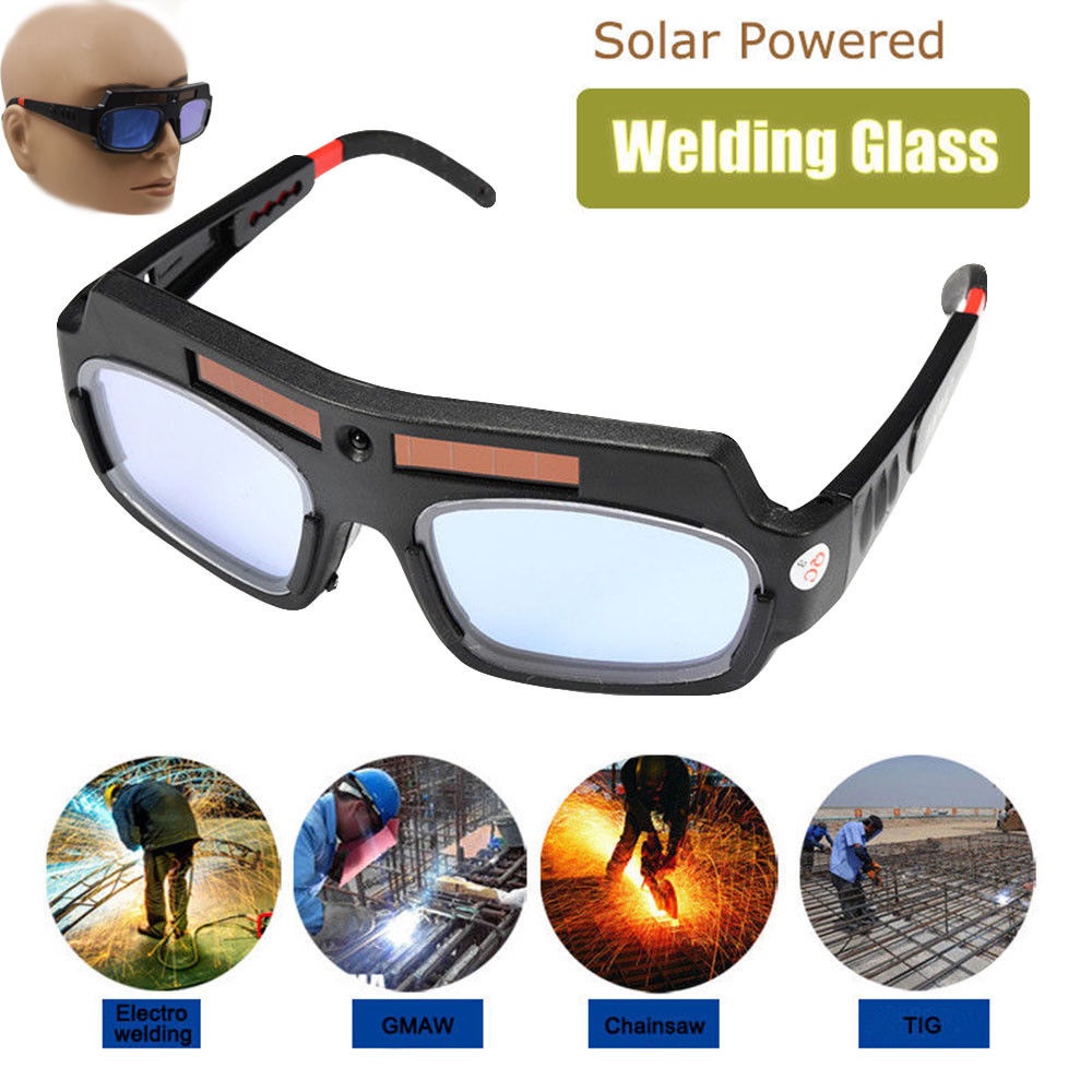 Welder Glasses Arc Solar Powered Auto Darkening Welding Glasses Welding ...