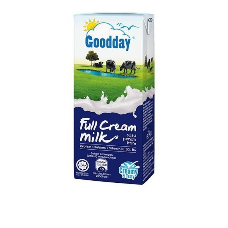 Goodday UHT Full Cream200ml x 6 pack cluster x 4 packs (Carton ...