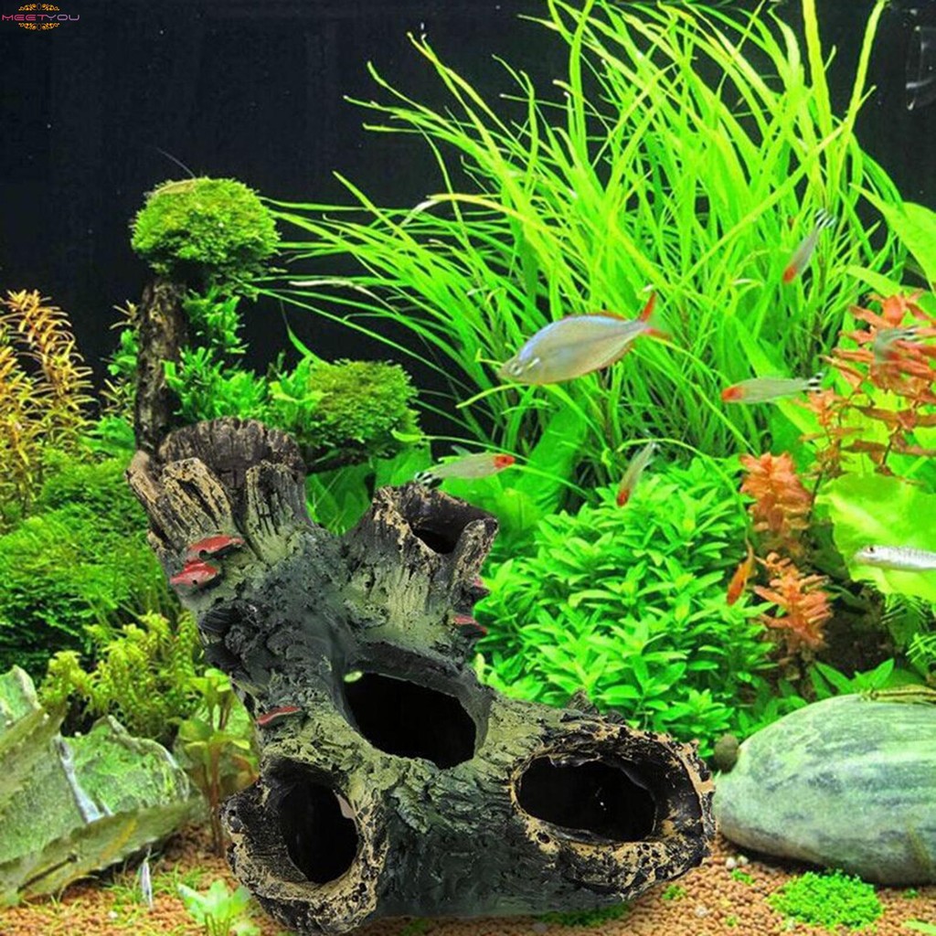 Aquarium Aquascaping Decor Tree Root Durable Resin Simulation Dead Wood ...