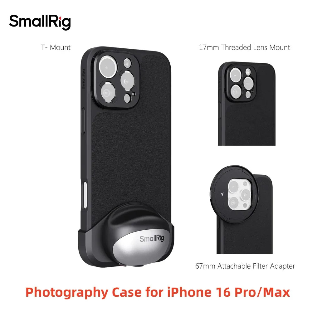 Smallrig FilMov Photography Case Kit with T-mount Lens Backplate 17mm ...