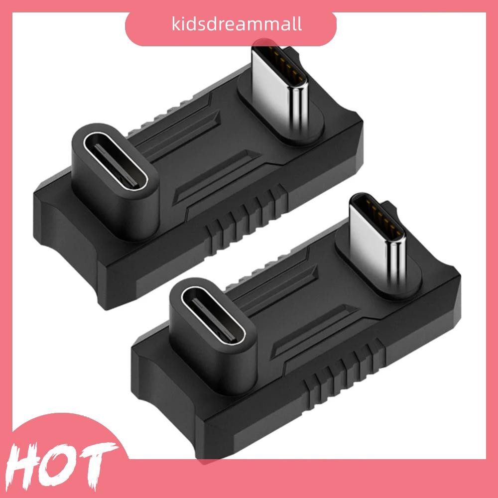 [KidsDreamMall.my] 2 Pack 180 USB C Adapter Type C U Shape Extender PD ...