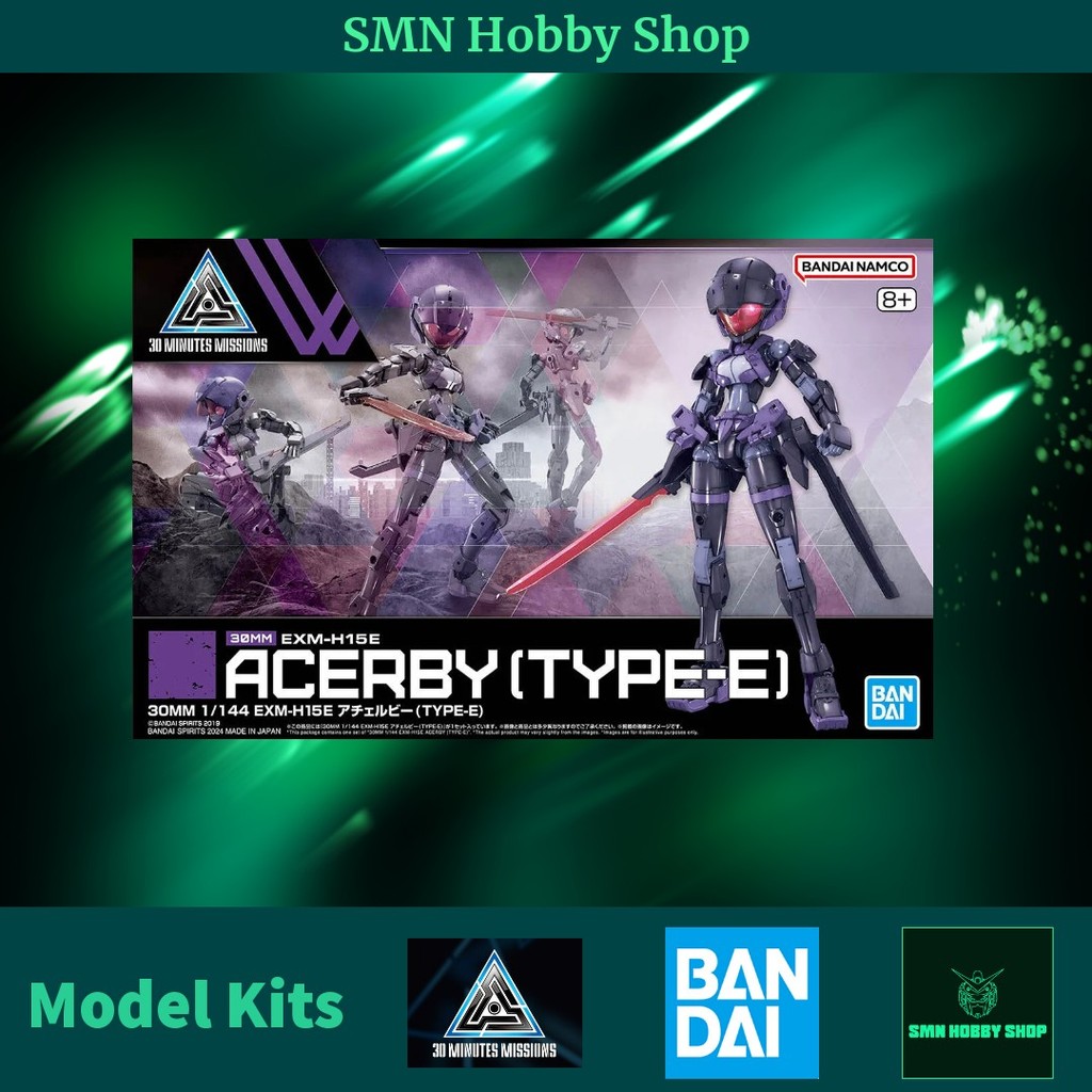 30MM 1/144 EXM-H15E Acerby Type-E Toys Plastic Model Kits [30MM 30 ...
