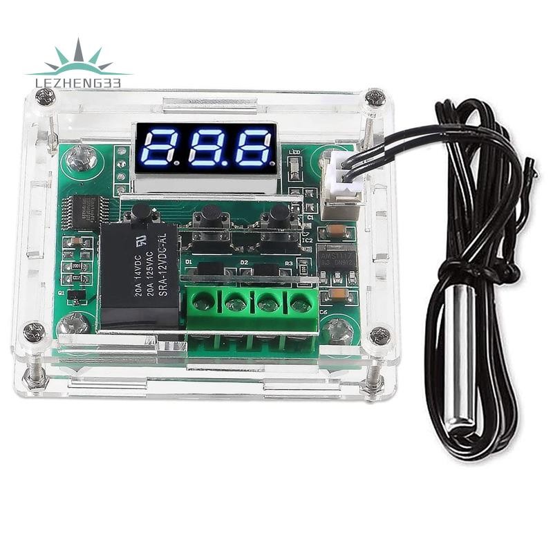 W1209 DC 12V Digital Temperature Controller Board -50-110°C Electronic Temperature Temp Control ...