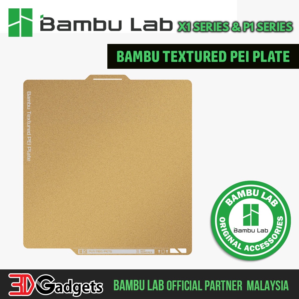 Bambu Lab X1 Series & P1 Series Textured PEI Plate for 3D Printer ...