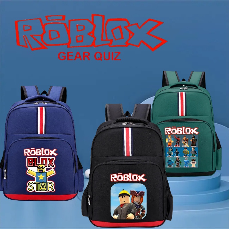 Spot goods】 Roblox series backpacks for boys and girls, large capacity ...