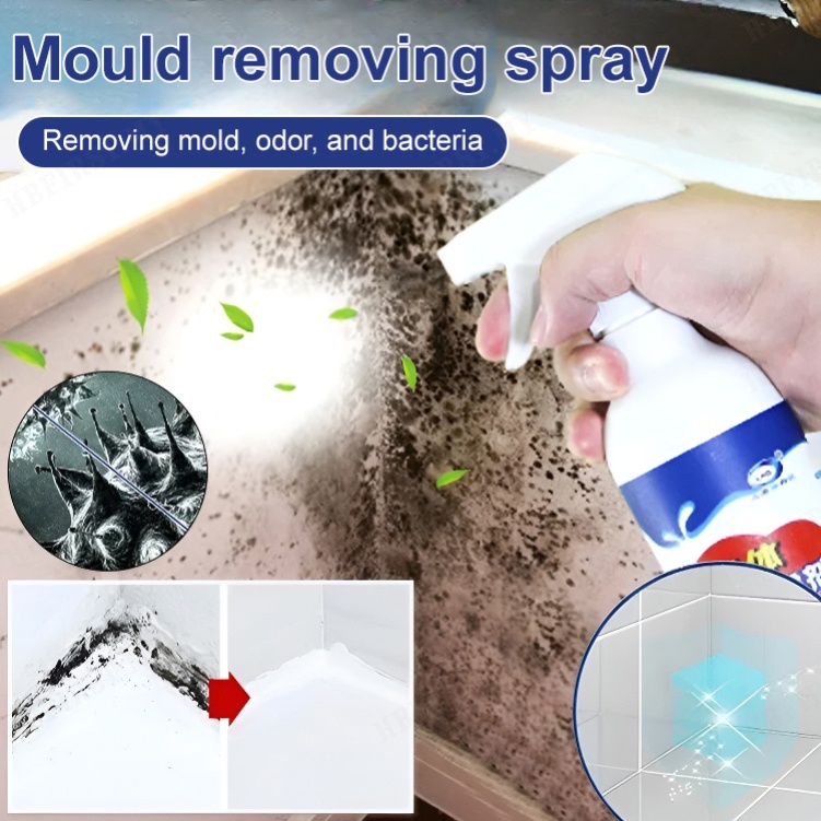 【NEW】Mold Remover Spray Bathroom Tile Ceiling Stain Remover Wall Spot ...