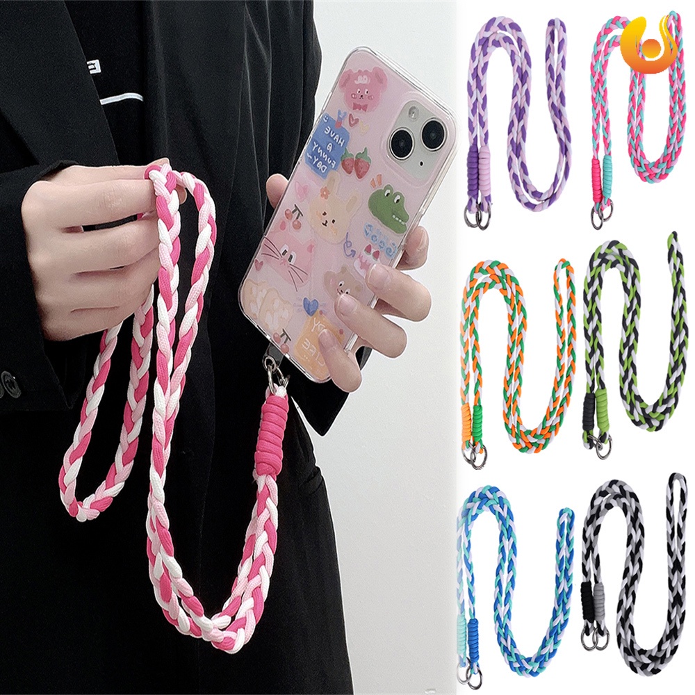 Extended Thick Phone Woven Rope/ Smartphone Anti Loss Neck Hanging Cord ...