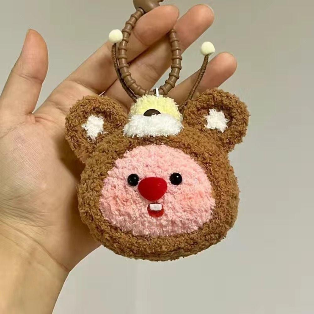 ATAYLOR Taiyaki Loopy Keychain, Pachacco Plush Stuffed DIY Pororo Plush ...