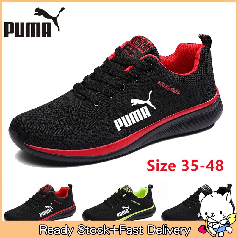 Ready Stock 2023 Men's Running Shoes Kasut Sports Black Sneakers Couple ...