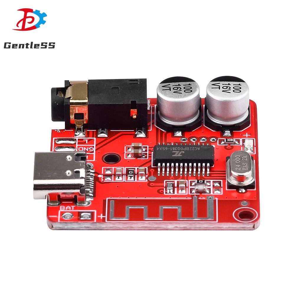 3W Mini Bluetooth 5.1 MP3 Audio Decoder Board Type-c Interface | Shopee ...